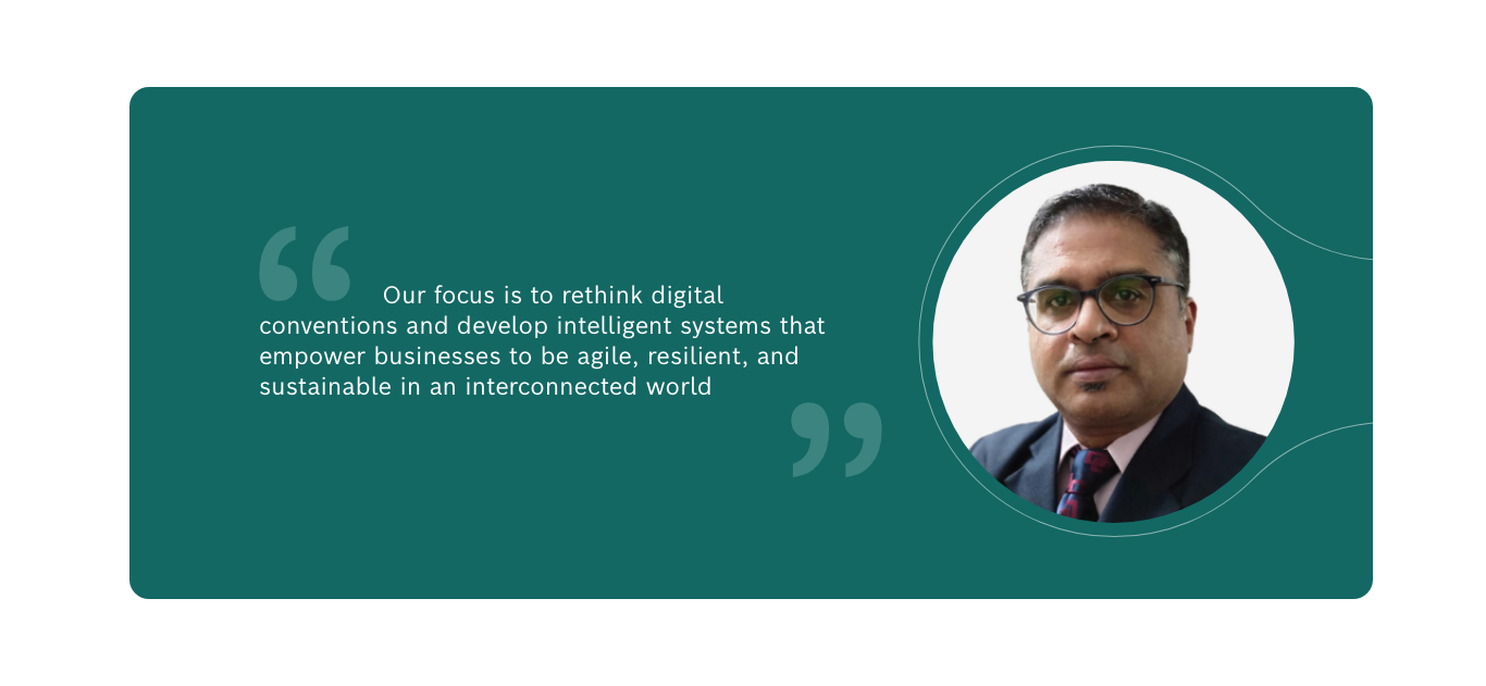 Debasis Bisoi on driving digital transformation - Bosch SDS